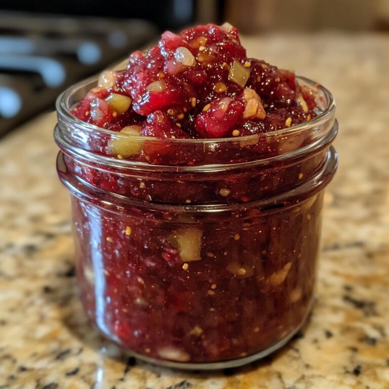 Cranberry Ginger Relish - Naneg Recipes.