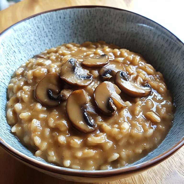Mushroom and Chestnut Risotto - Naneg Recipes.