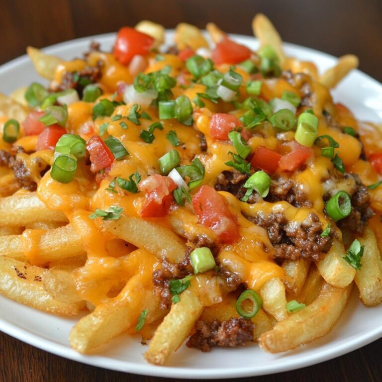 Taco Cheese Fries - Naneg Recipes.
