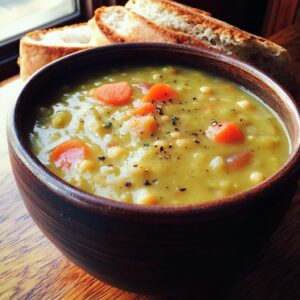 English Pub Split Pea Soup - Naneg Recipes.
